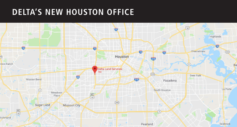 New Houston Office - Delta Land Services
